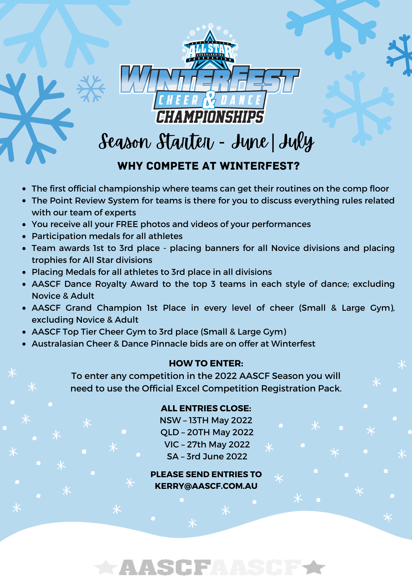 Winterfest | Australian All Star Cheerleading Federation P/L